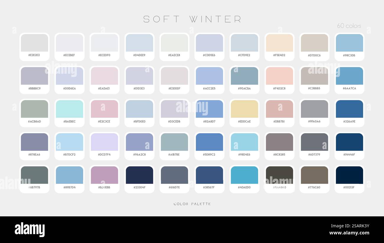 Cold colour scheme Stock Vector Images - Alamy