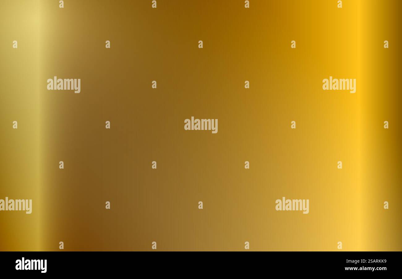 Metal gold texture background. Vector shiny golden metallic steel ...