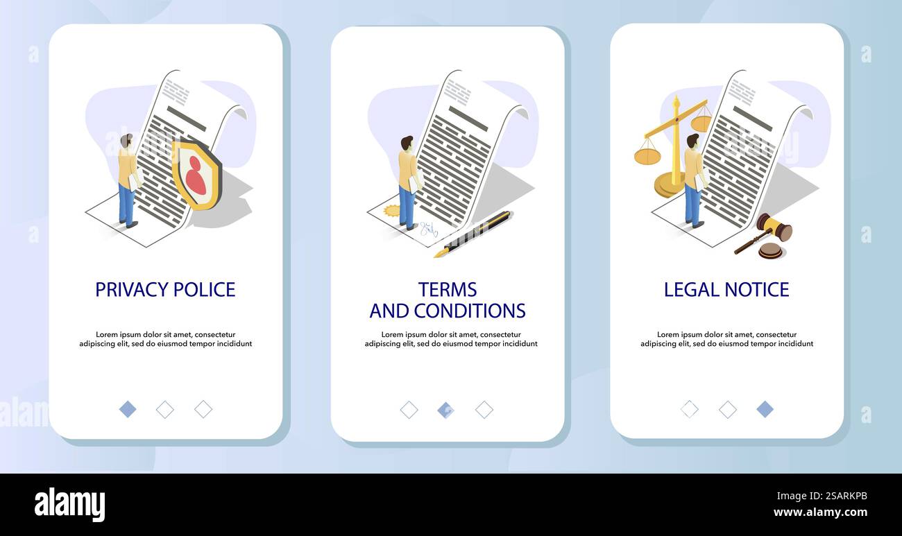 Privacy police, Terms and conditions, Legal notice mobile app ...