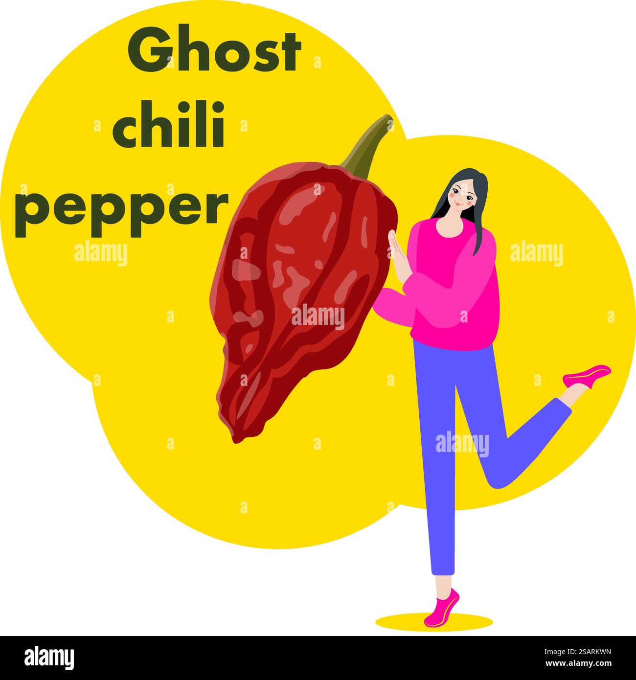 Full body female ghost Stock Vector Images - Alamy