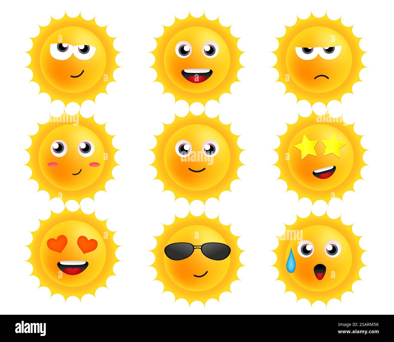Cute cartoon eyes shape Stock Vector Images - Alamy