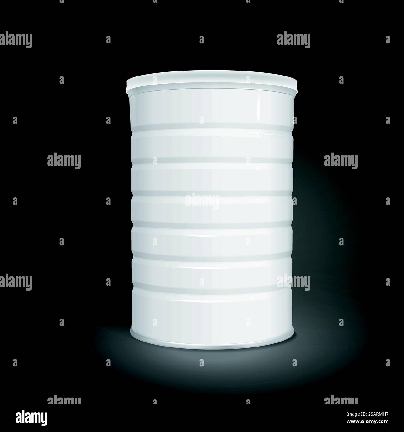 Milk can 3d Stock Vector Images - Alamy