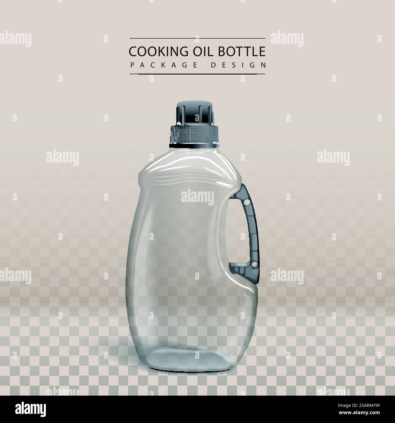 cooking oil plastic bottle Stock Vector Image & Art - Alamy