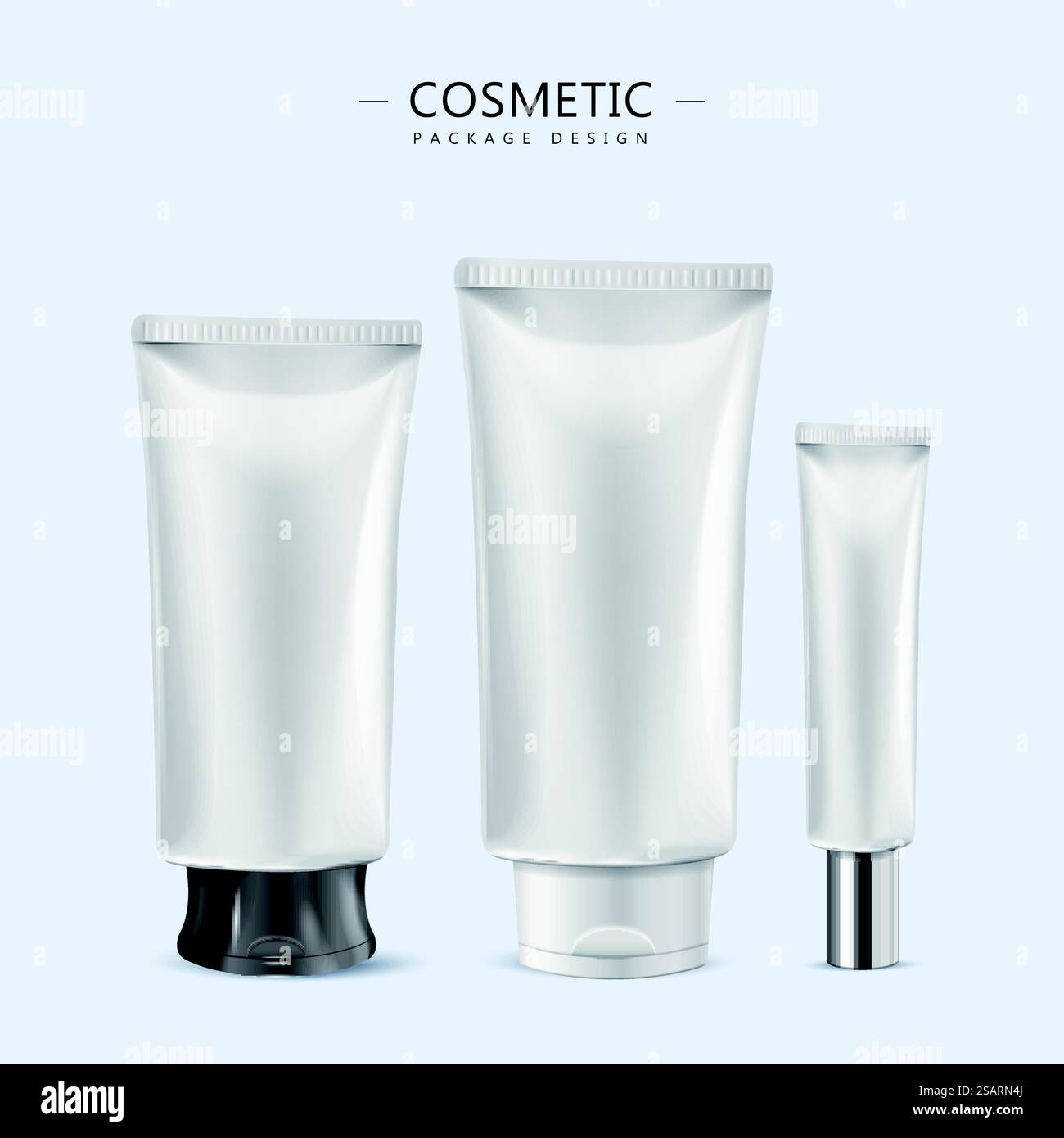 Cosmetic tube template design Stock Vector Image & Art - Alamy