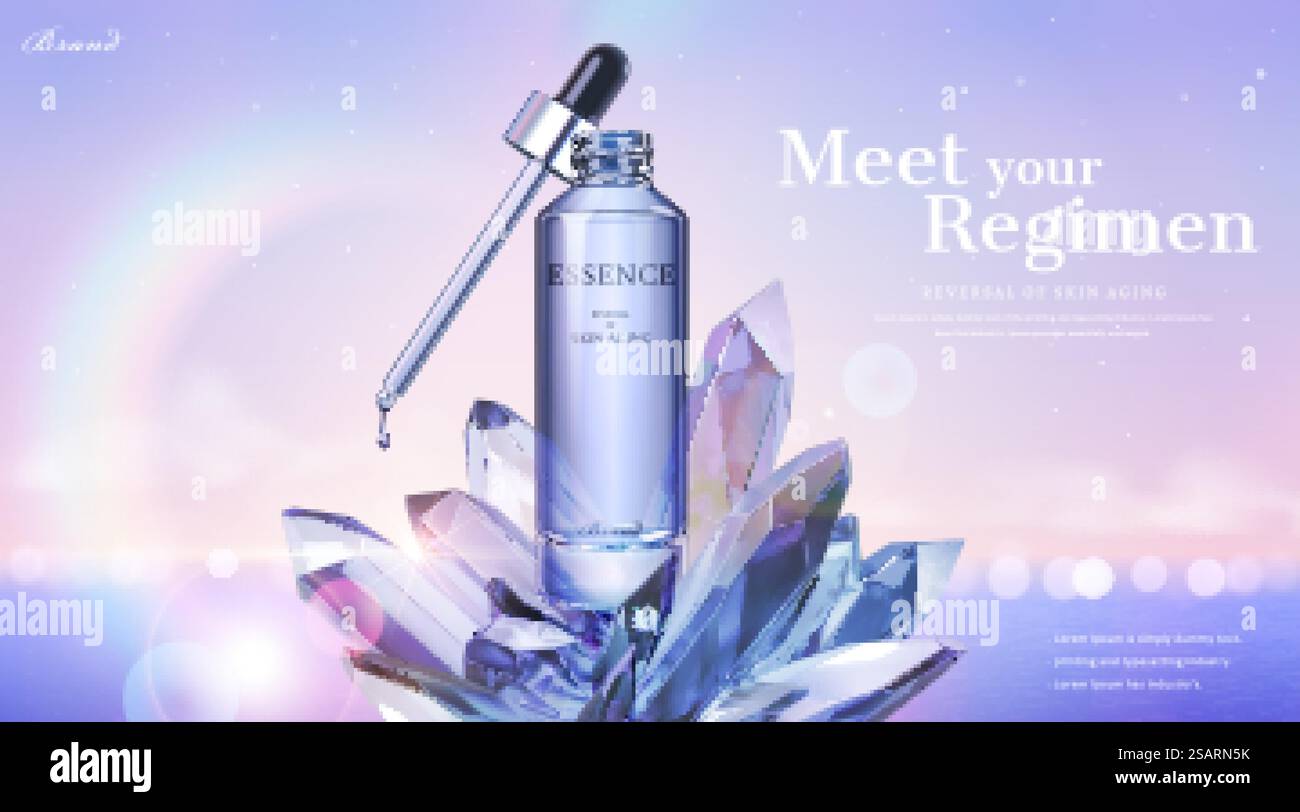 Essence beauty Stock Vector Images - Alamy