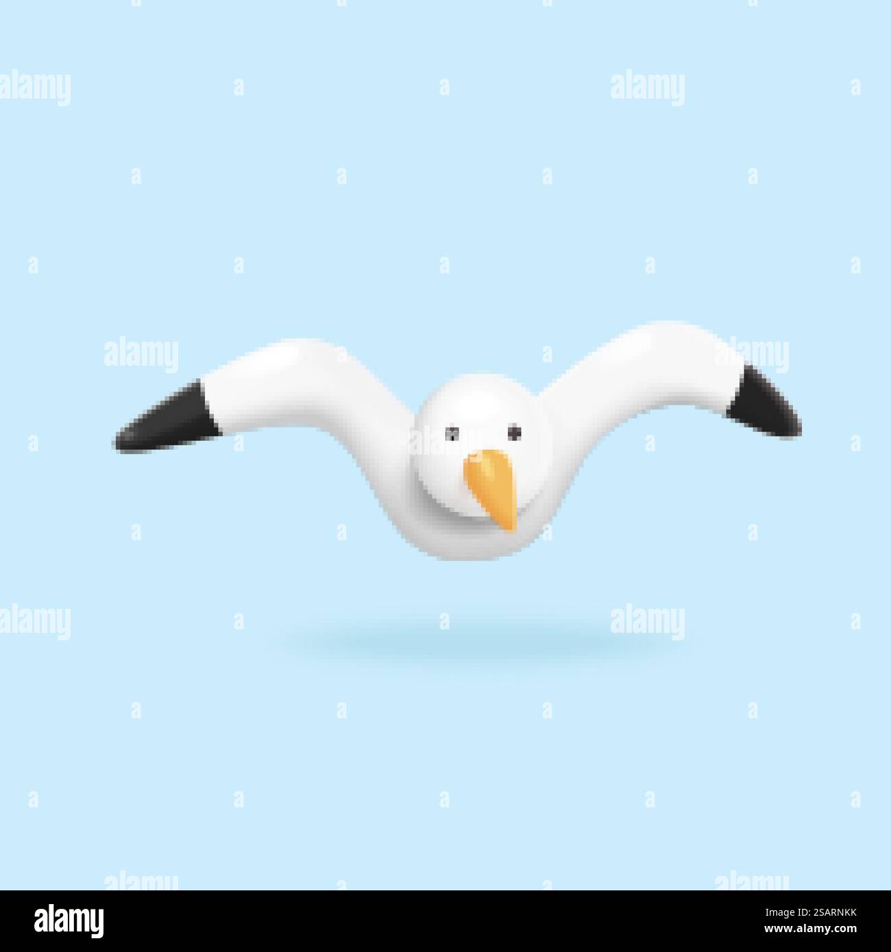 Front view fauna Stock Vector Images - Alamy