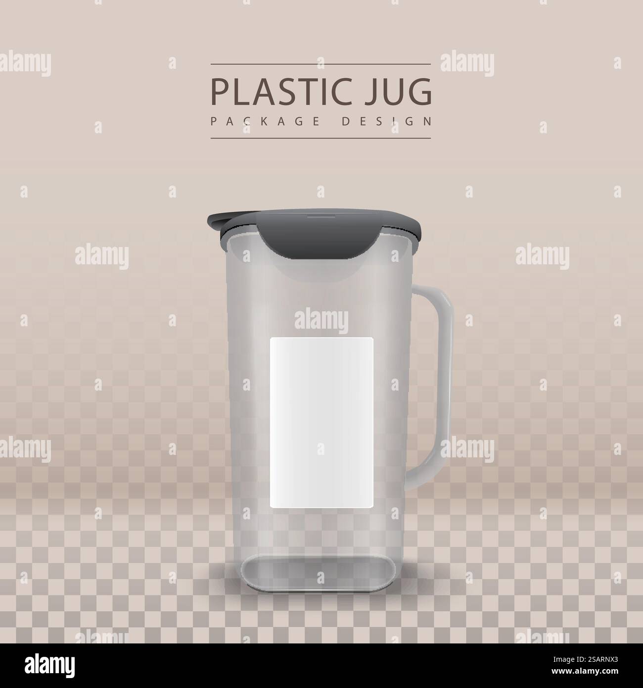 water container blank label Stock Vector Image & Art - Alamy