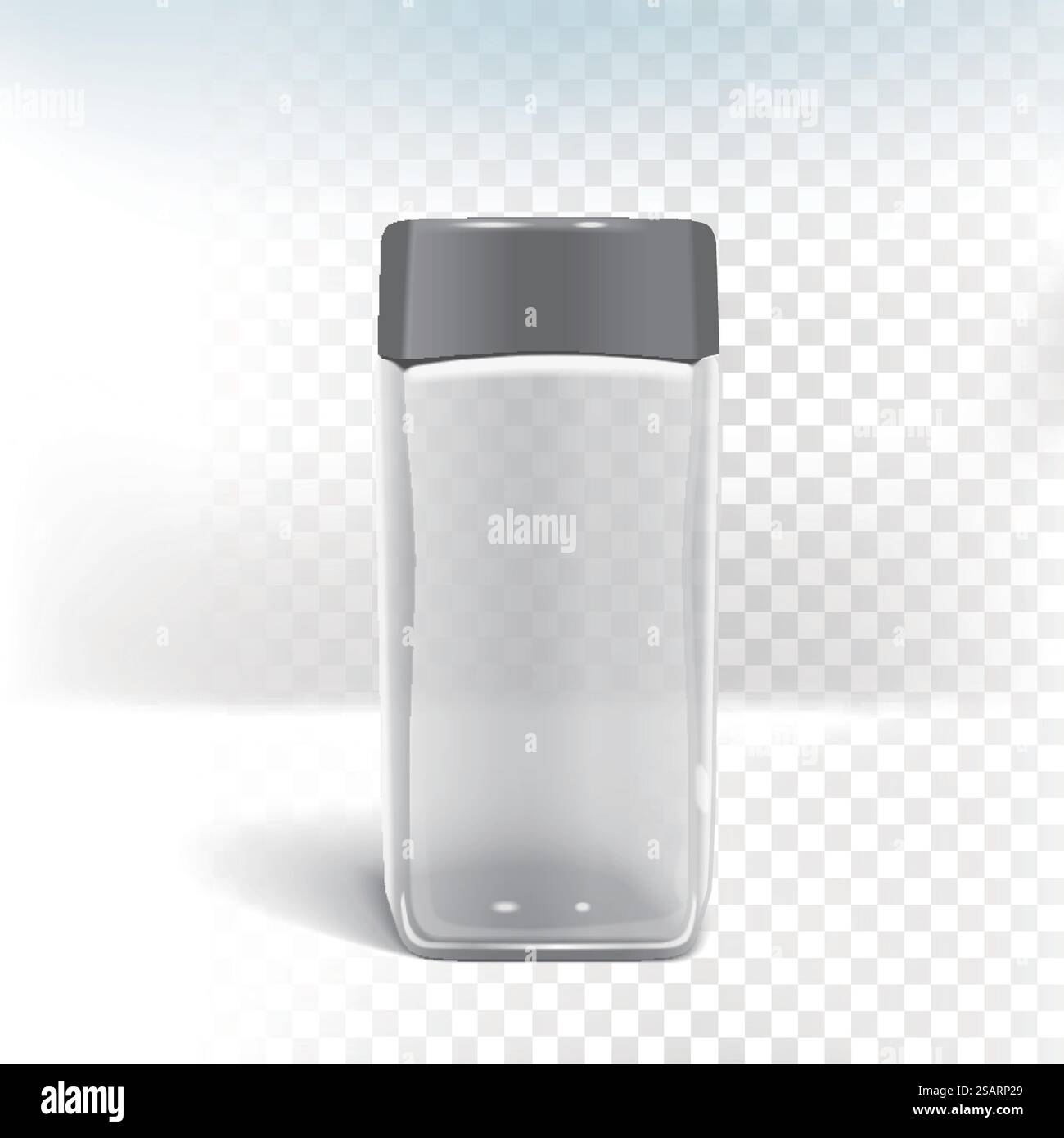 bottle coffee package, isolated on transparent background. bottle ...