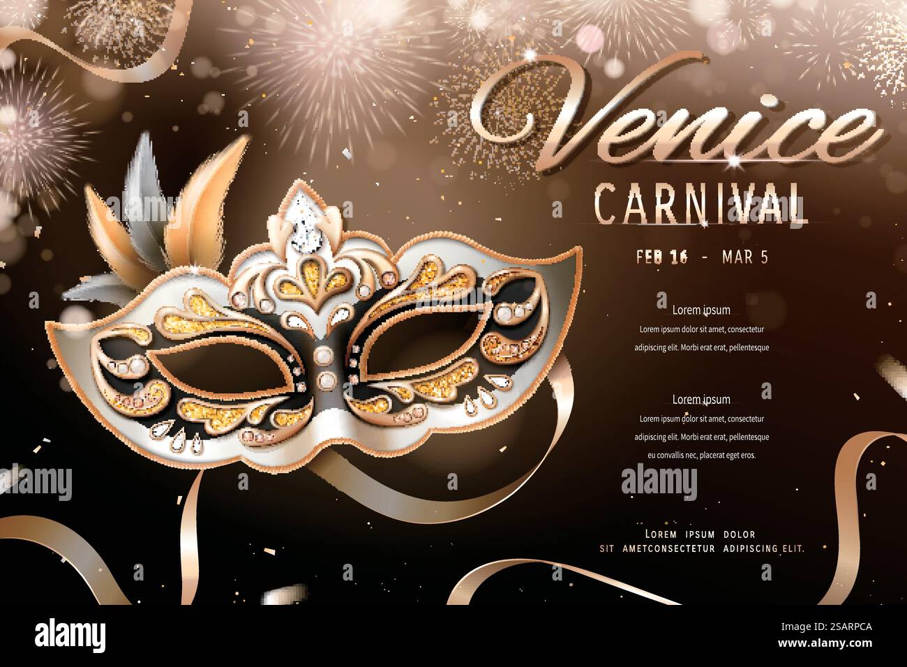 Sparkling holiday design Stock Vector Images - Alamy