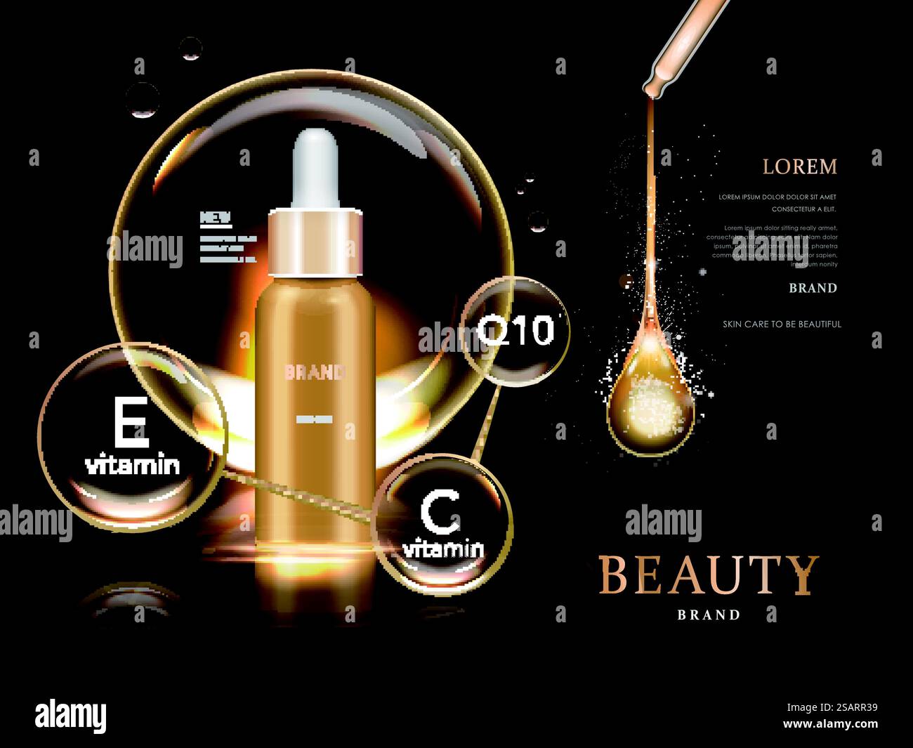 skin care container Stock Vector Image & Art - Alamy