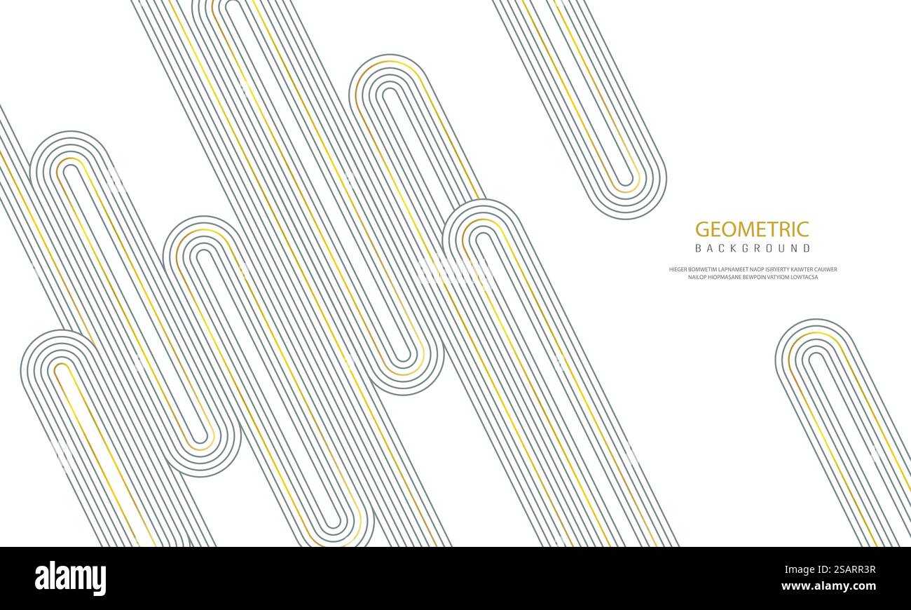 Abstract white geometric background pattern. Vector for presentation ...