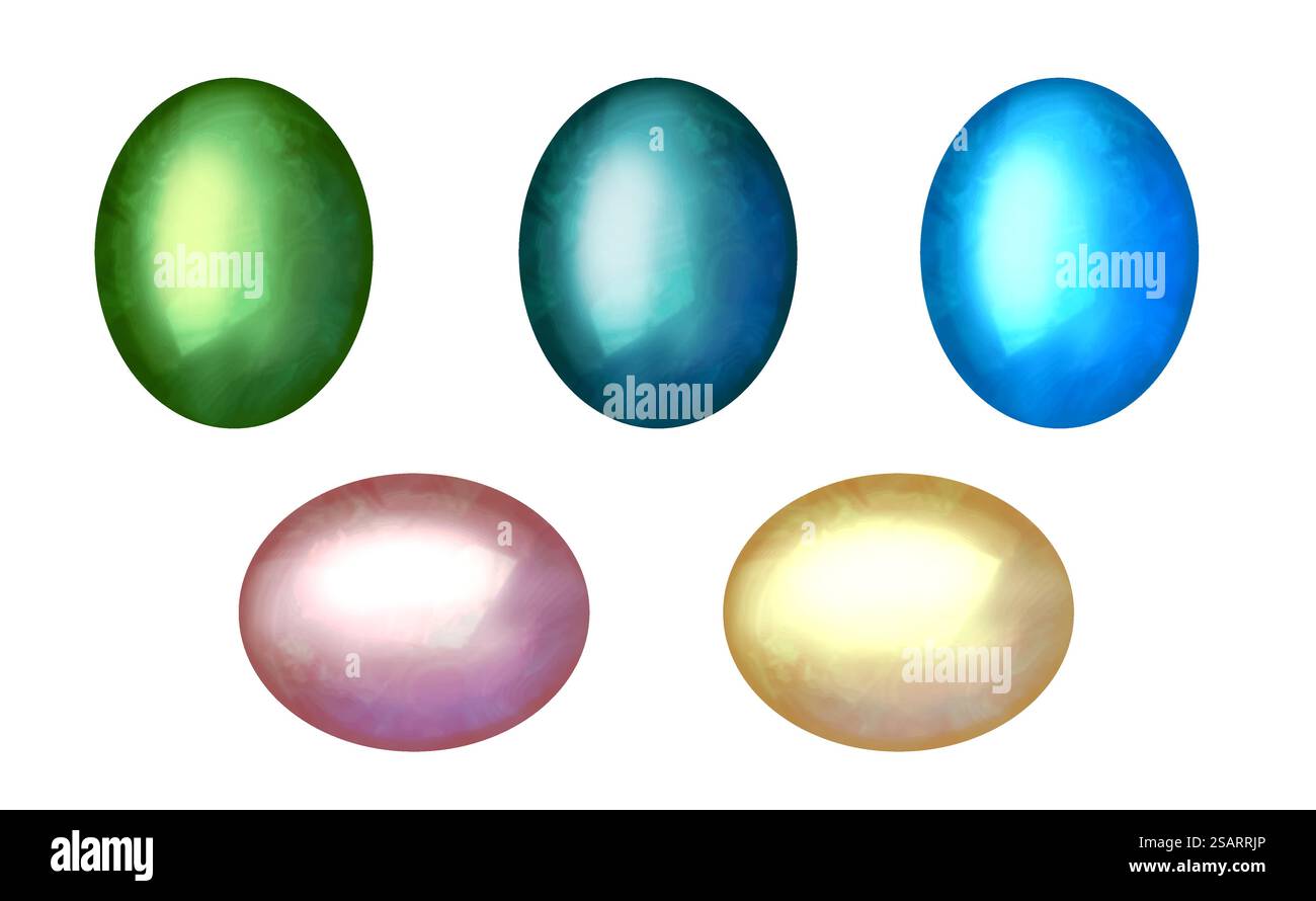 Agate oval Stock Vector Images - Alamy