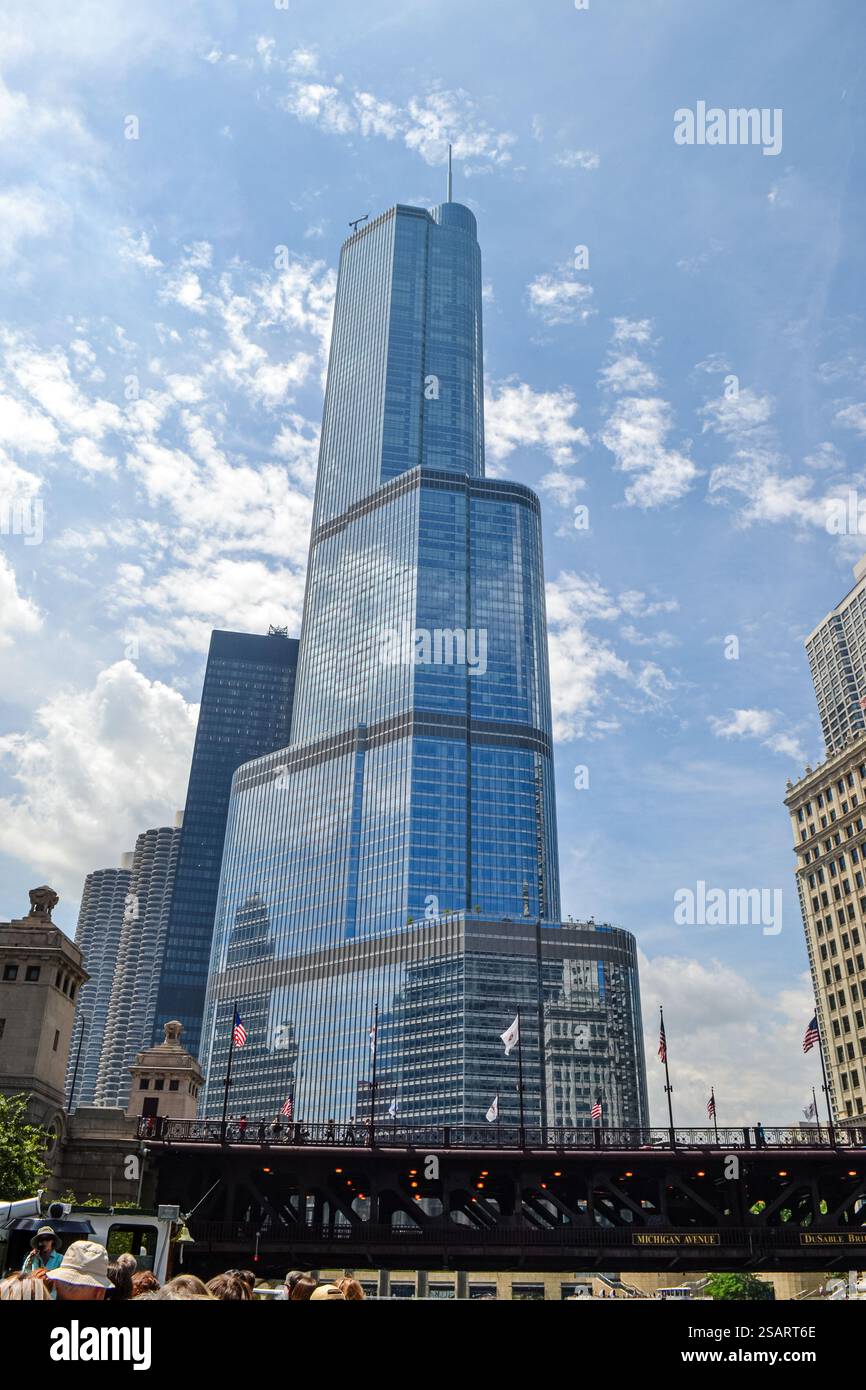 Trump International Hotel and Tower - Chicago, IL Stock Photo - Alamy