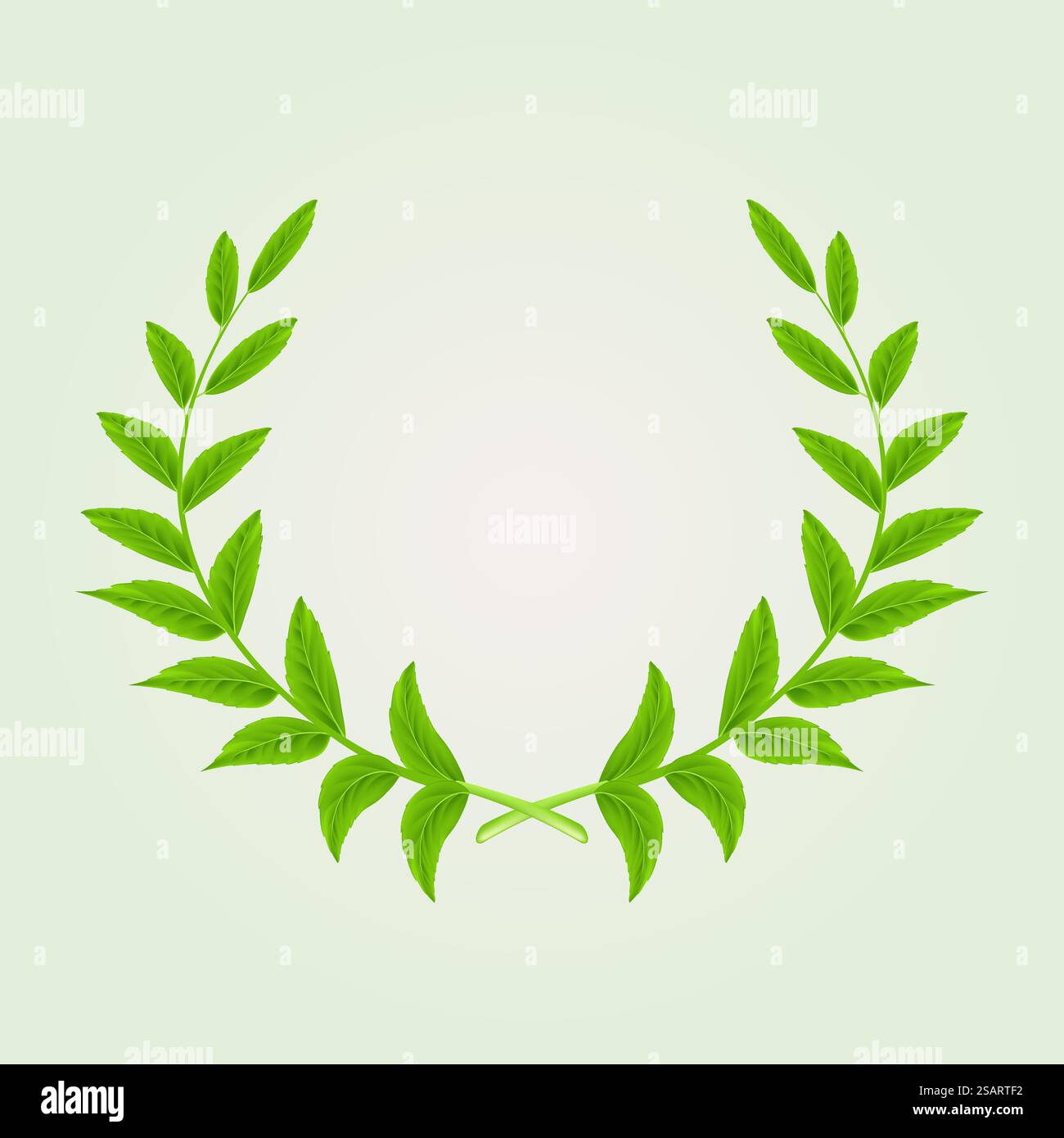 Round frame vintage leaves Stock Vector Images - Alamy