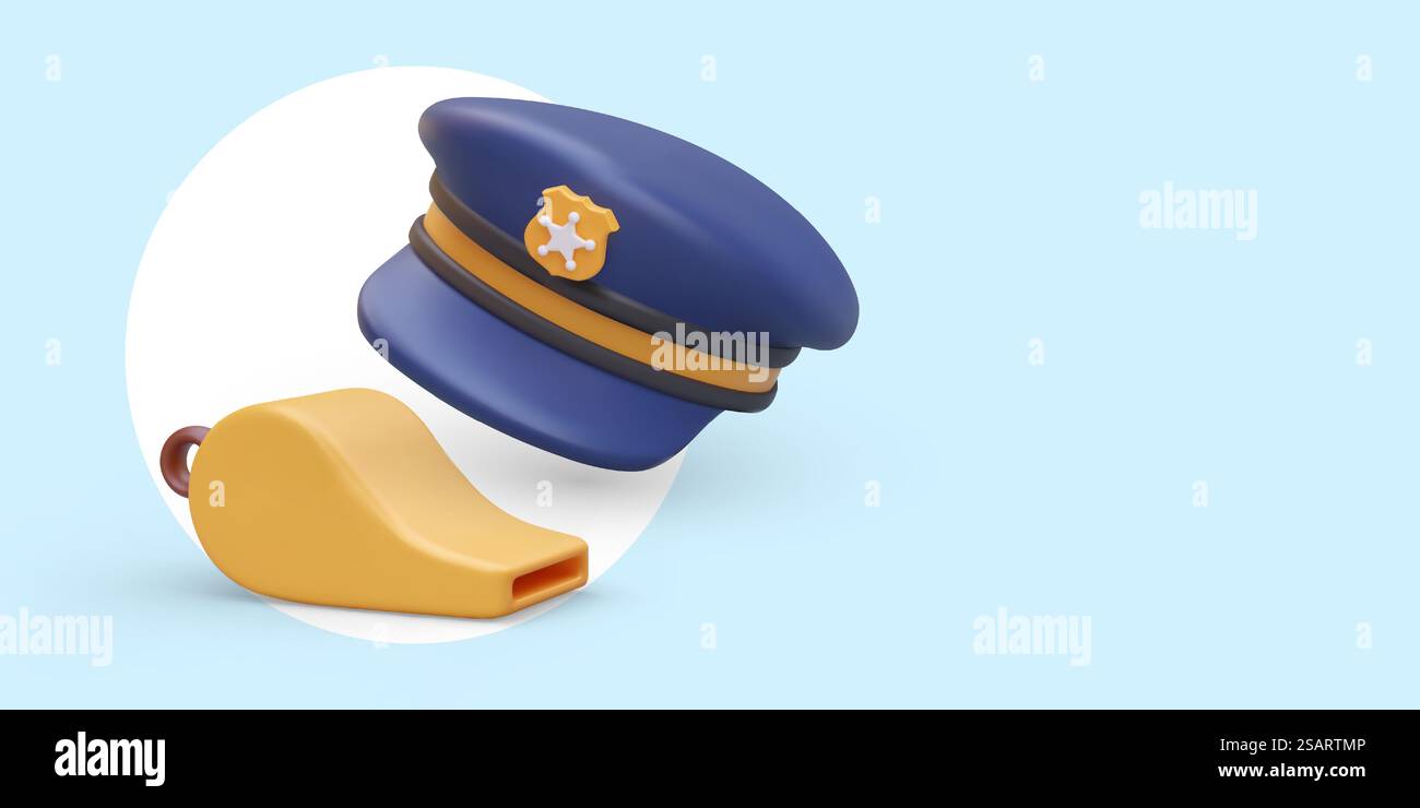 Whistle yellow cockade with star patrol hi-res stock photography and ...