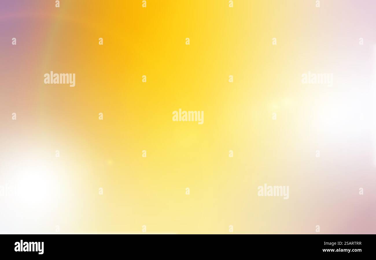 Yellow abstract background with sun rays. Backdrop template for poster ...