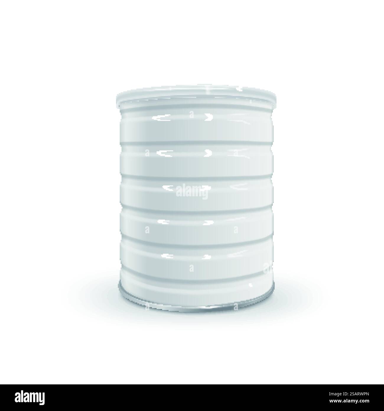 Milk can 3d Stock Vector Images - Alamy
