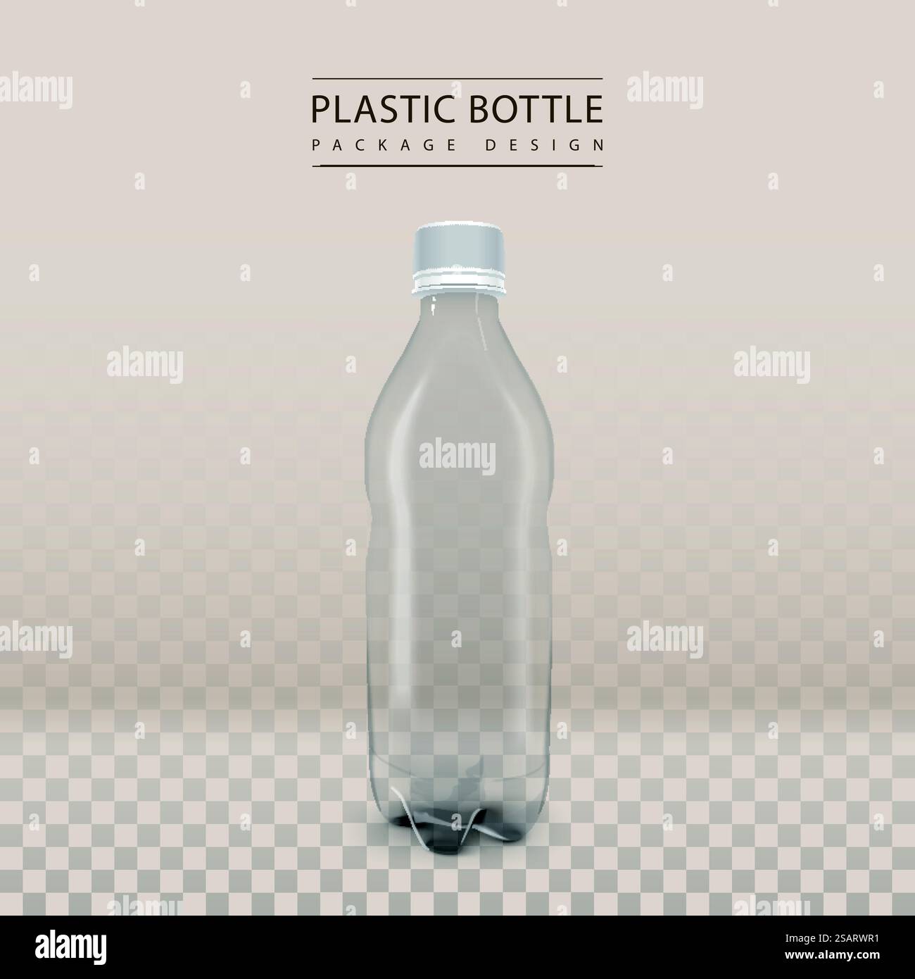 Bottle reusable plastic container Stock Vector Images - Alamy