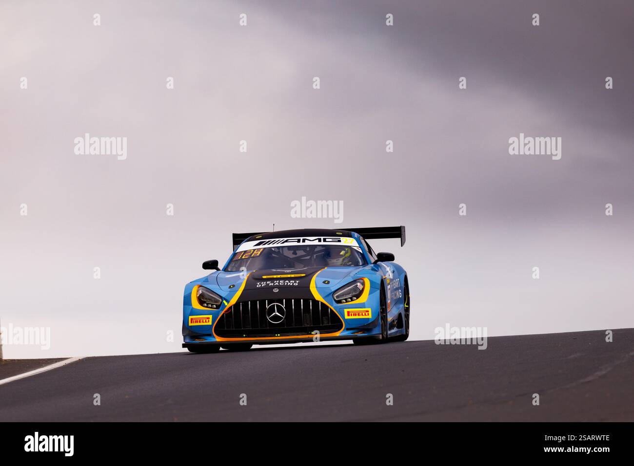 The #27 Heart of Racing by SPS Mercedes-AMG GT3 driven by R. Gunn / I ...