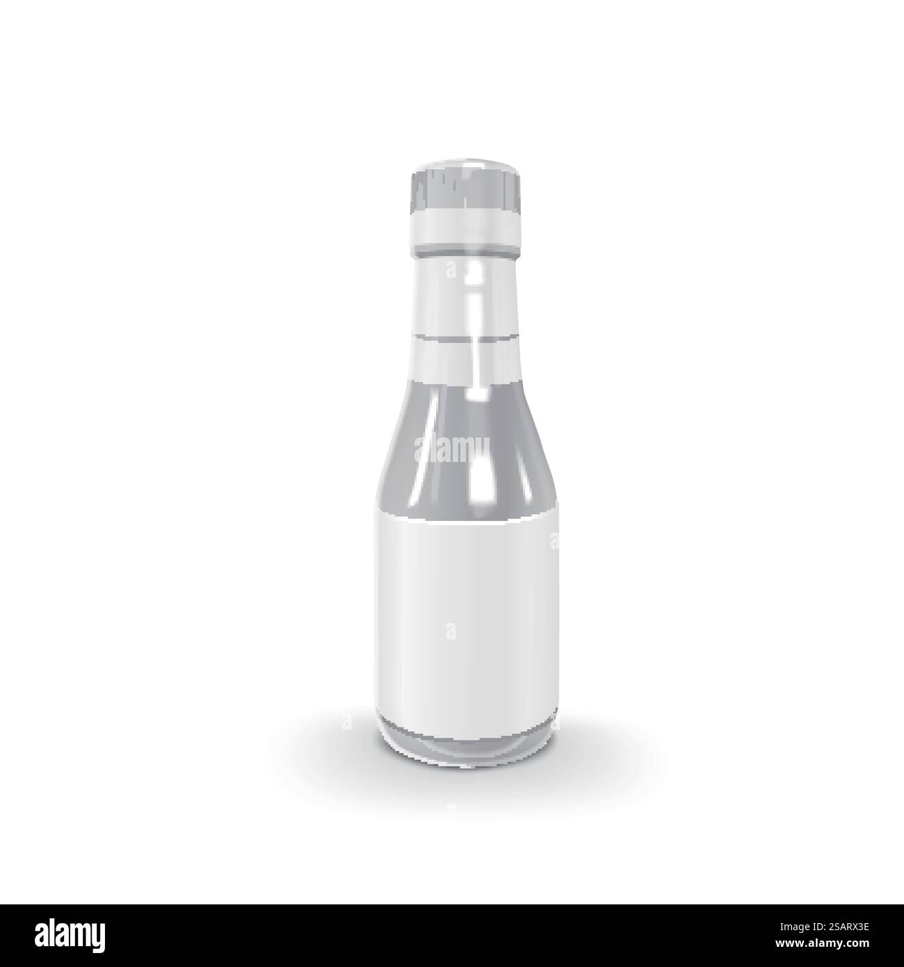 Blank vector food label Black and White Stock Photos & Images - Alamy