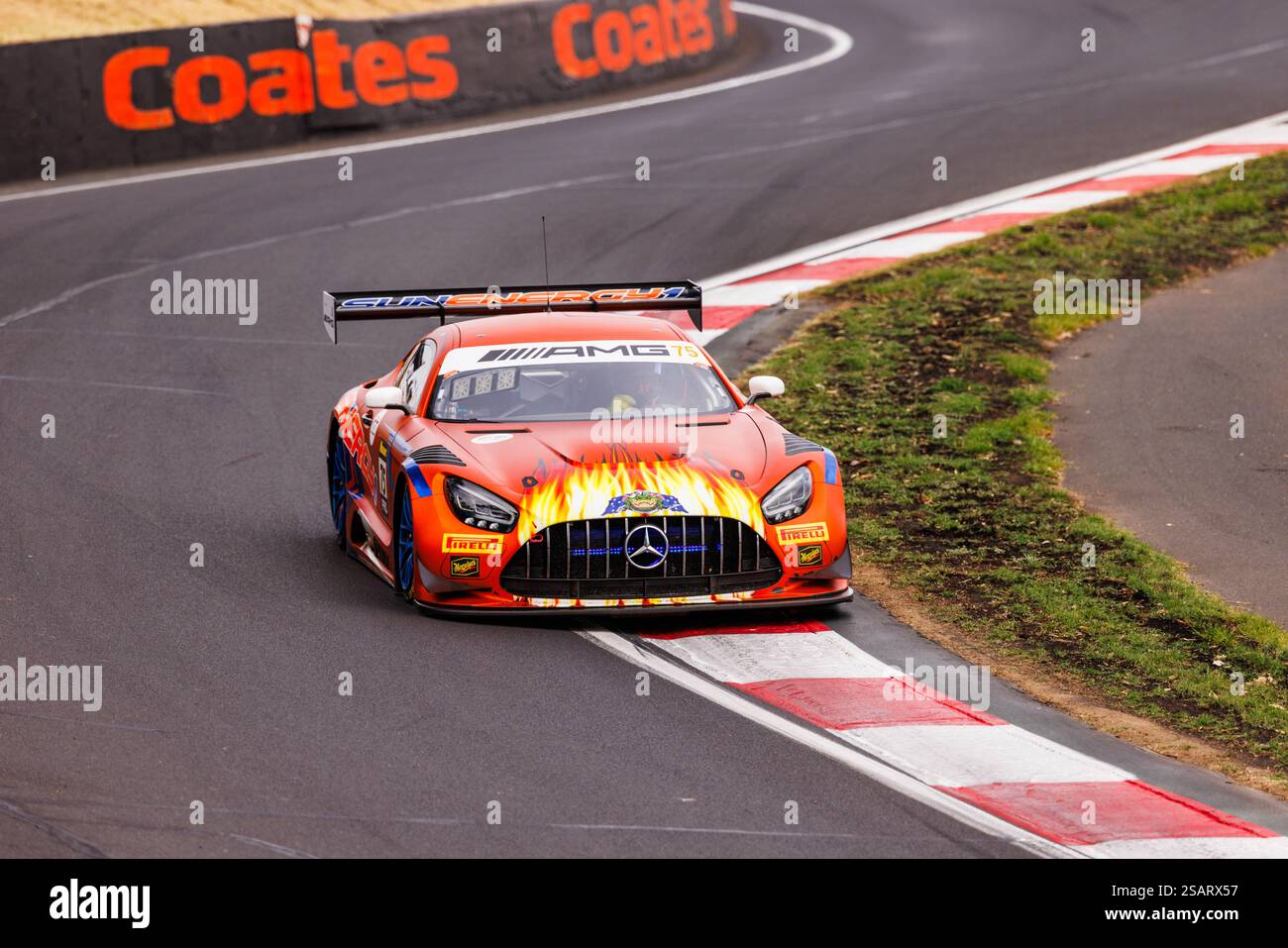 Bathurst, Australia. 31st Jan, 2025. The #75 SunEnergy1 Racing Mercede ...