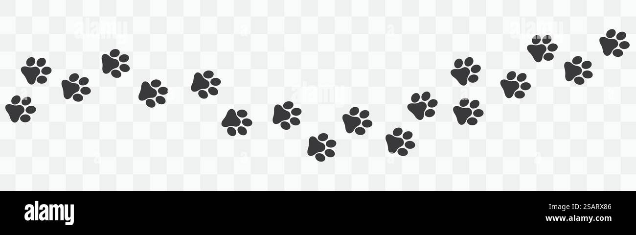 Cat paw print shirt Stock Vector Images - Alamy