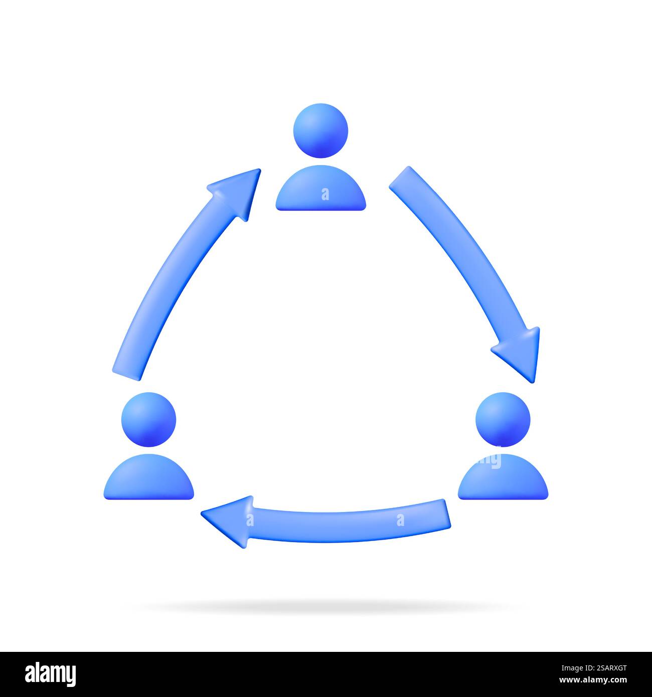 3D User Sync or Switch Symbol Isolated. Render User Exchange ...