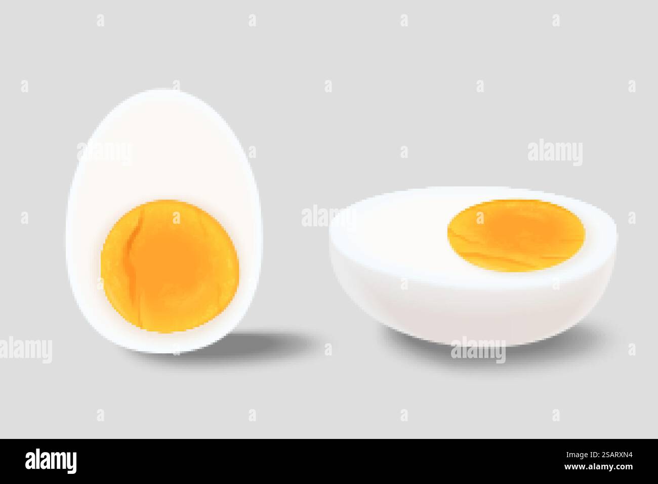 Hard cooked Stock Vector Images - Alamy