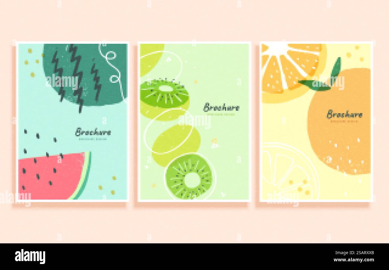 Marketing template in flat Stock Vector Images - Alamy