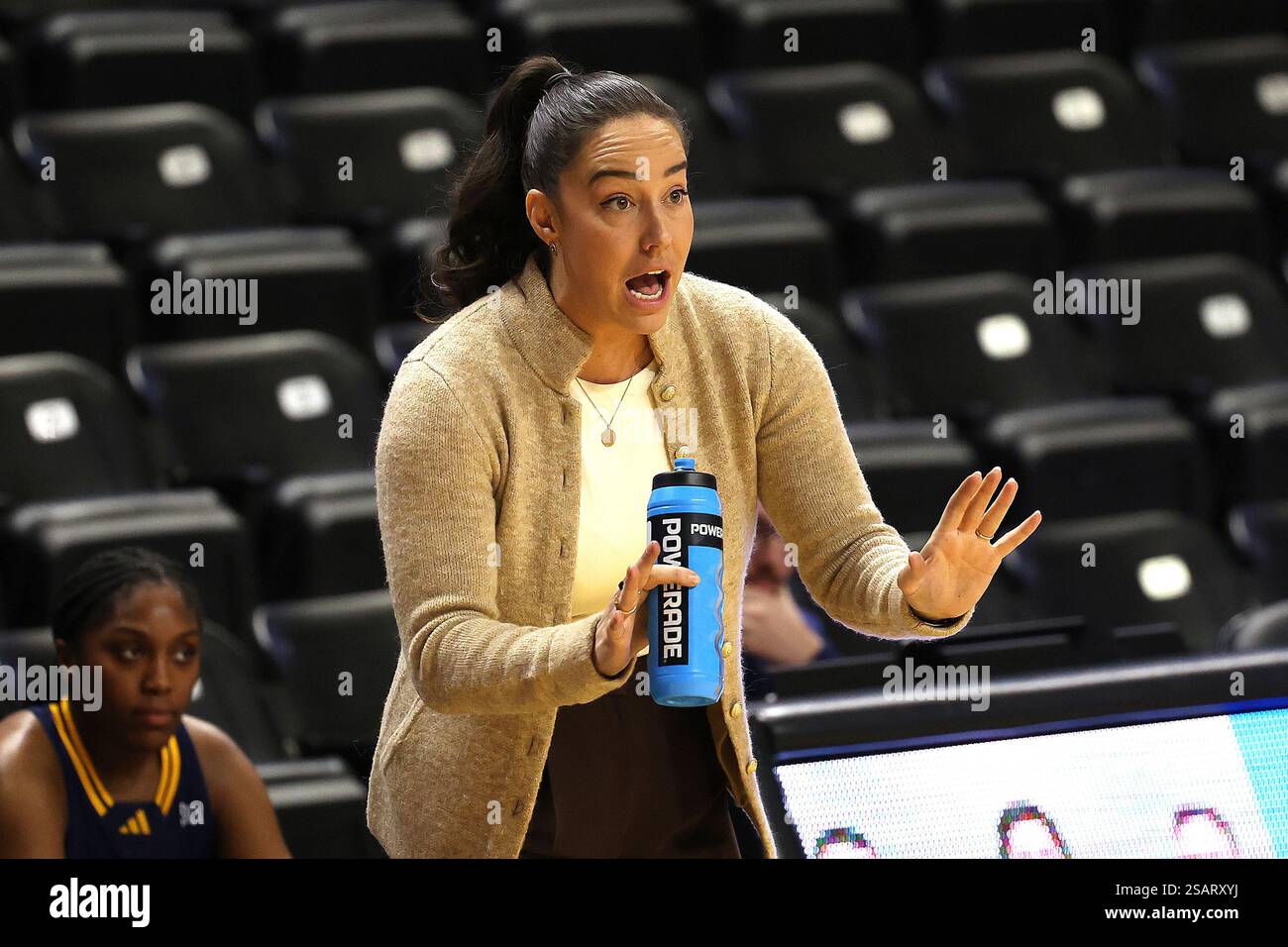 SPARTANBURG, SC - JANUARY 30: Chattanooga Mocs head coach Deandra ...