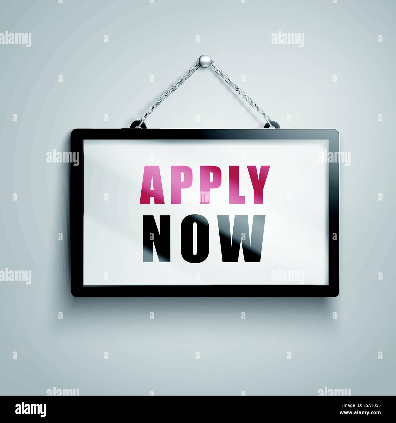 Apply now text on Stock Vector Images - Alamy
