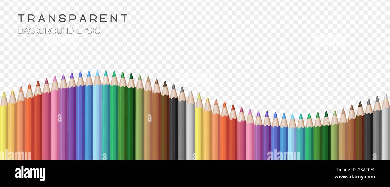 Set color pencil kids Stock Vector Images - Alamy