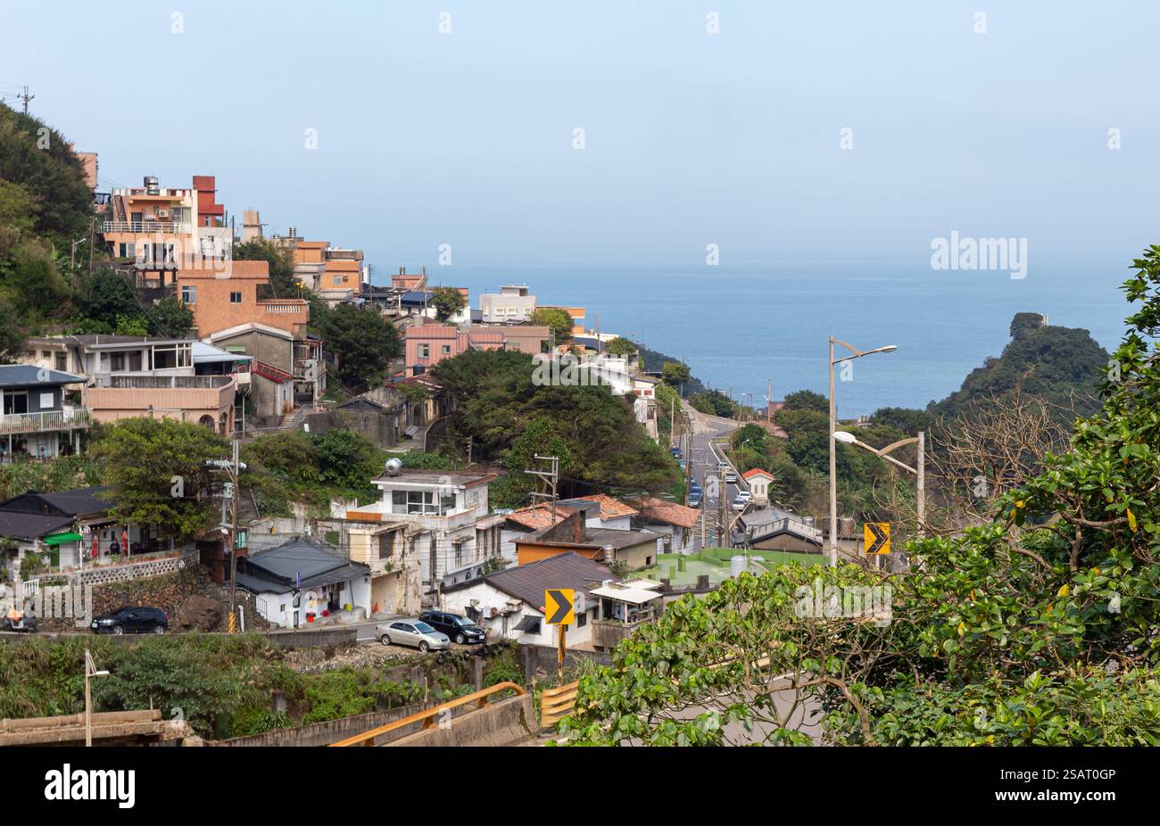 New Taipei City village buildings located in Taiwan Stock Photo - Alamy