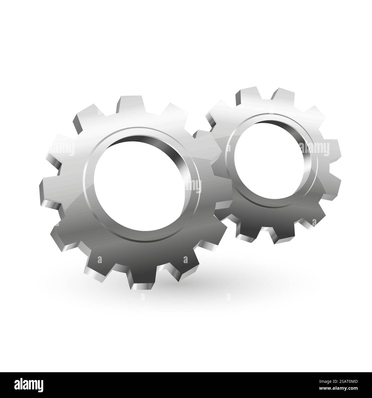 Gear Settings Icon isometric 3d vector illustration Stock Vector Image & Art - Alamy