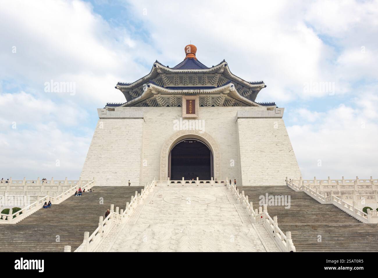Chiang Kai-shek Memorial Hall detailed architecture building located in ...