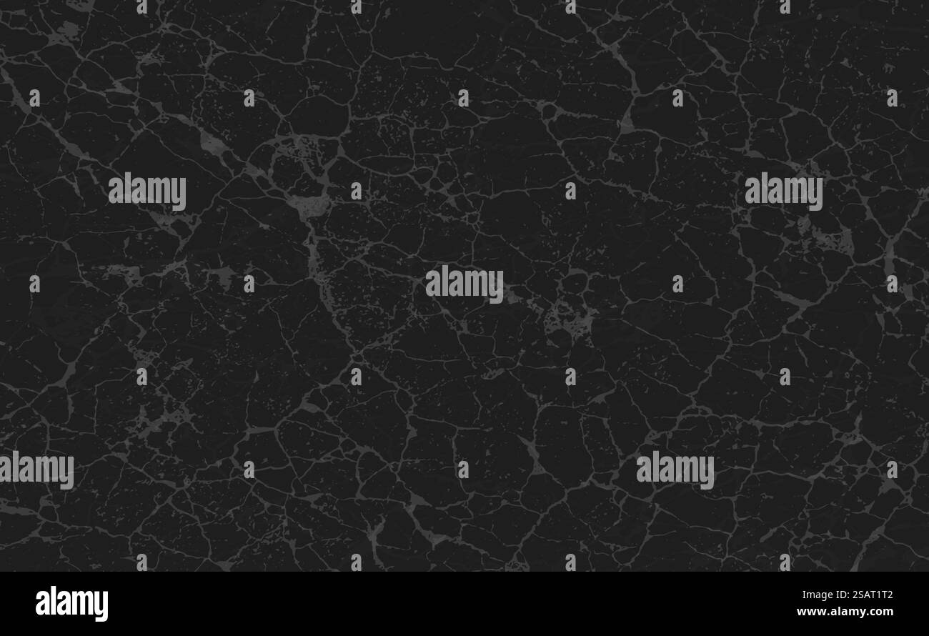 Marble texture vector background. Black marbled table in top view. Dark ...