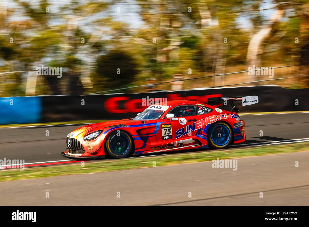Bathurst, Australia. 31st Jan, 2025. The #75 SunEnergy1 Racing Mercede ...