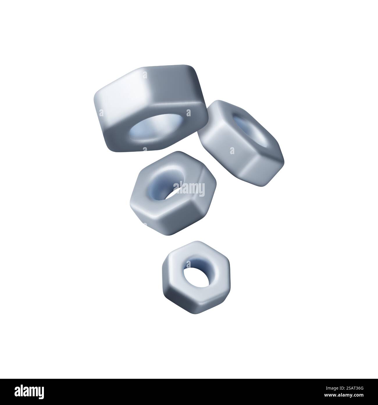 Cartoon illustration metal nut head Stock Vector Images - Alamy