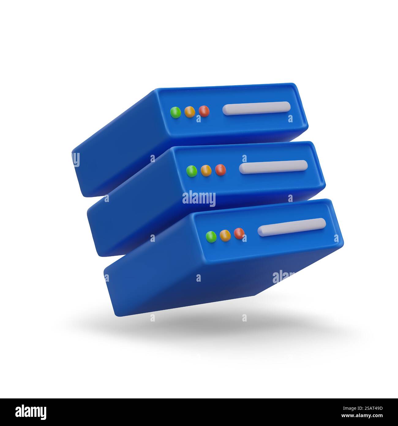 Realistic rack server system hi-res stock photography and images - Alamy