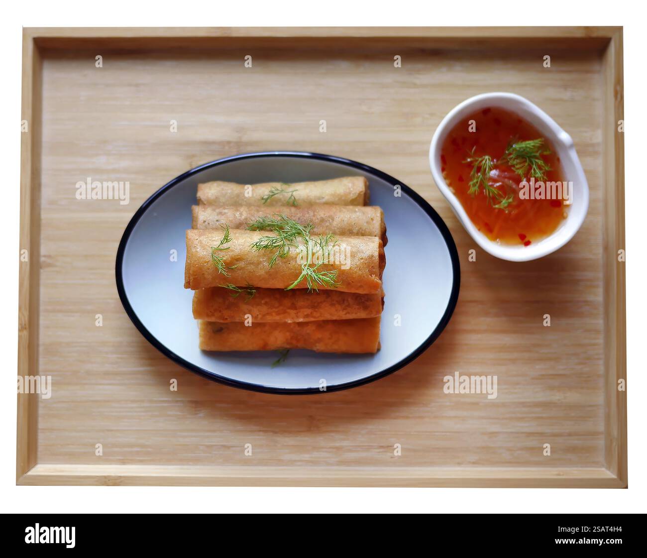 Thai street food fried Cut Out Stock Images & Pictures - Alamy