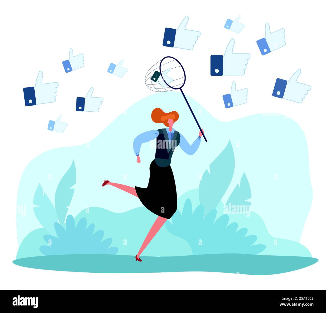 Catching likes, collecting positive reviews, self confidence. social ...