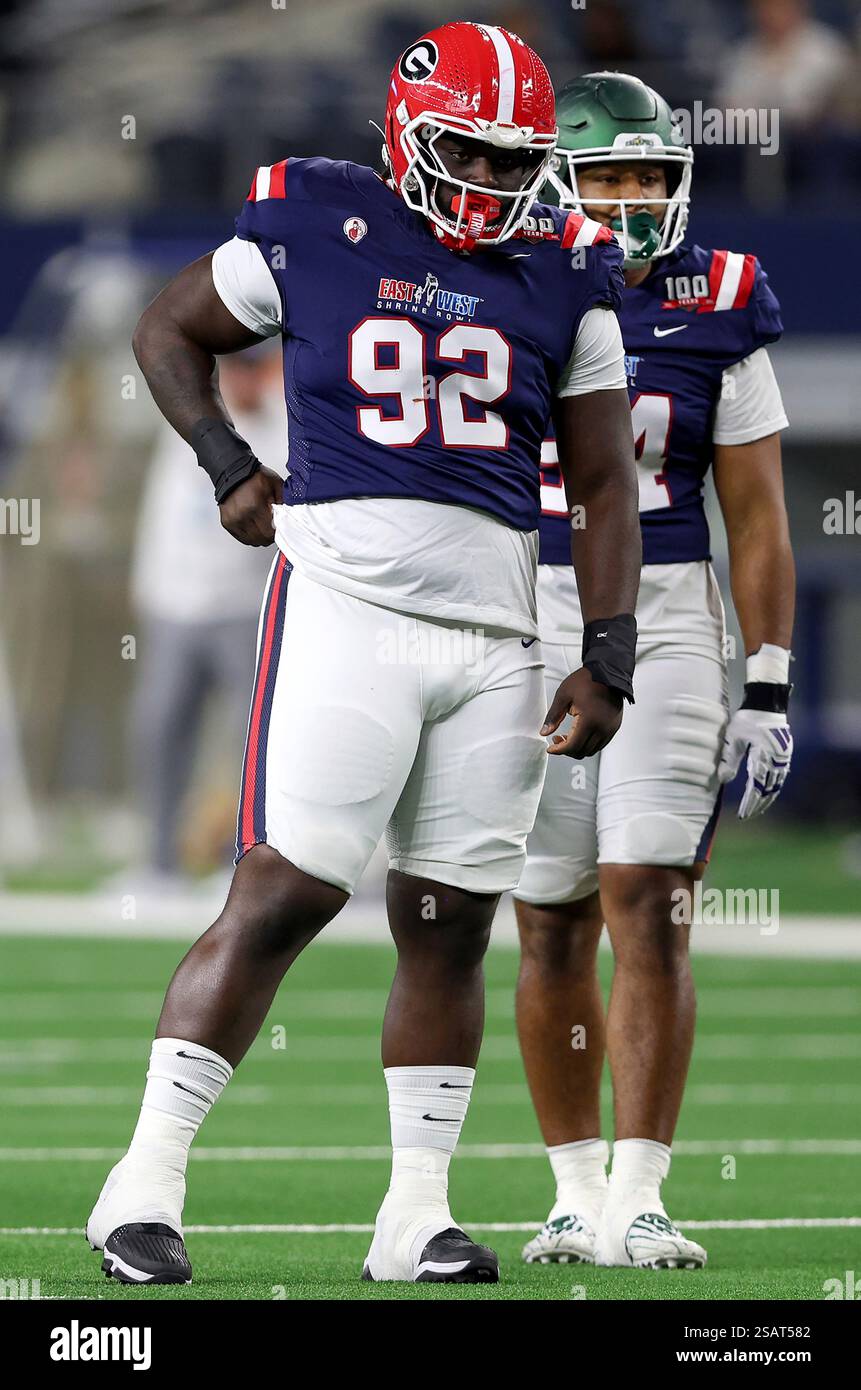 ARLINGTON, TX - JANUARY 30: East's Nazir Stackhouse of Georgia gets ...