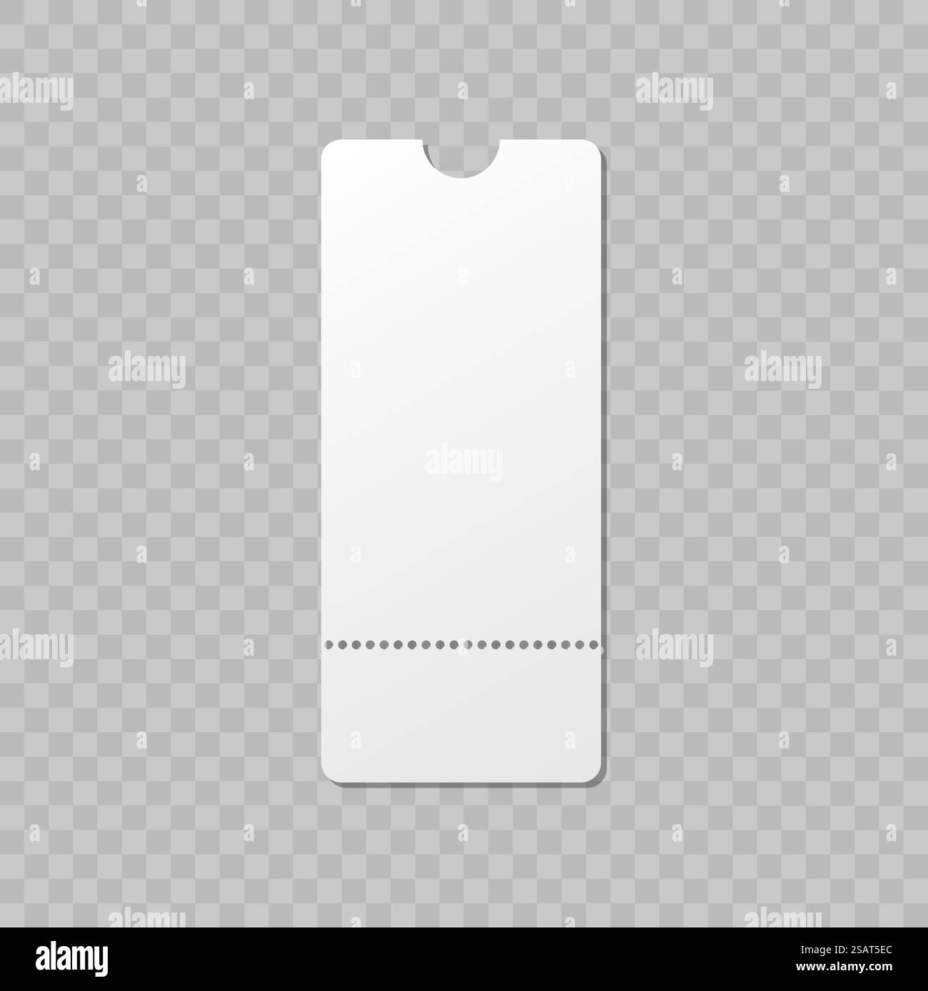 Blank ticket mockup template. Movie lottery realistic blank tickets. Vector empty flyers. Blank ...