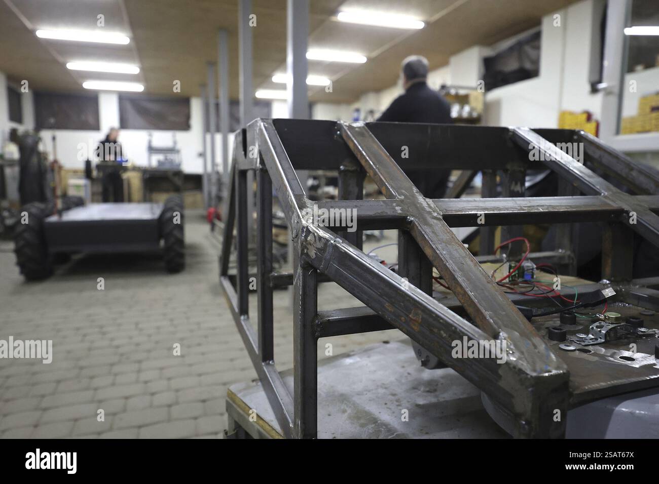 Non Exclusive: KHARKIV, UKRAINE - JANUARY 30, 2025 - Manufacturing ...