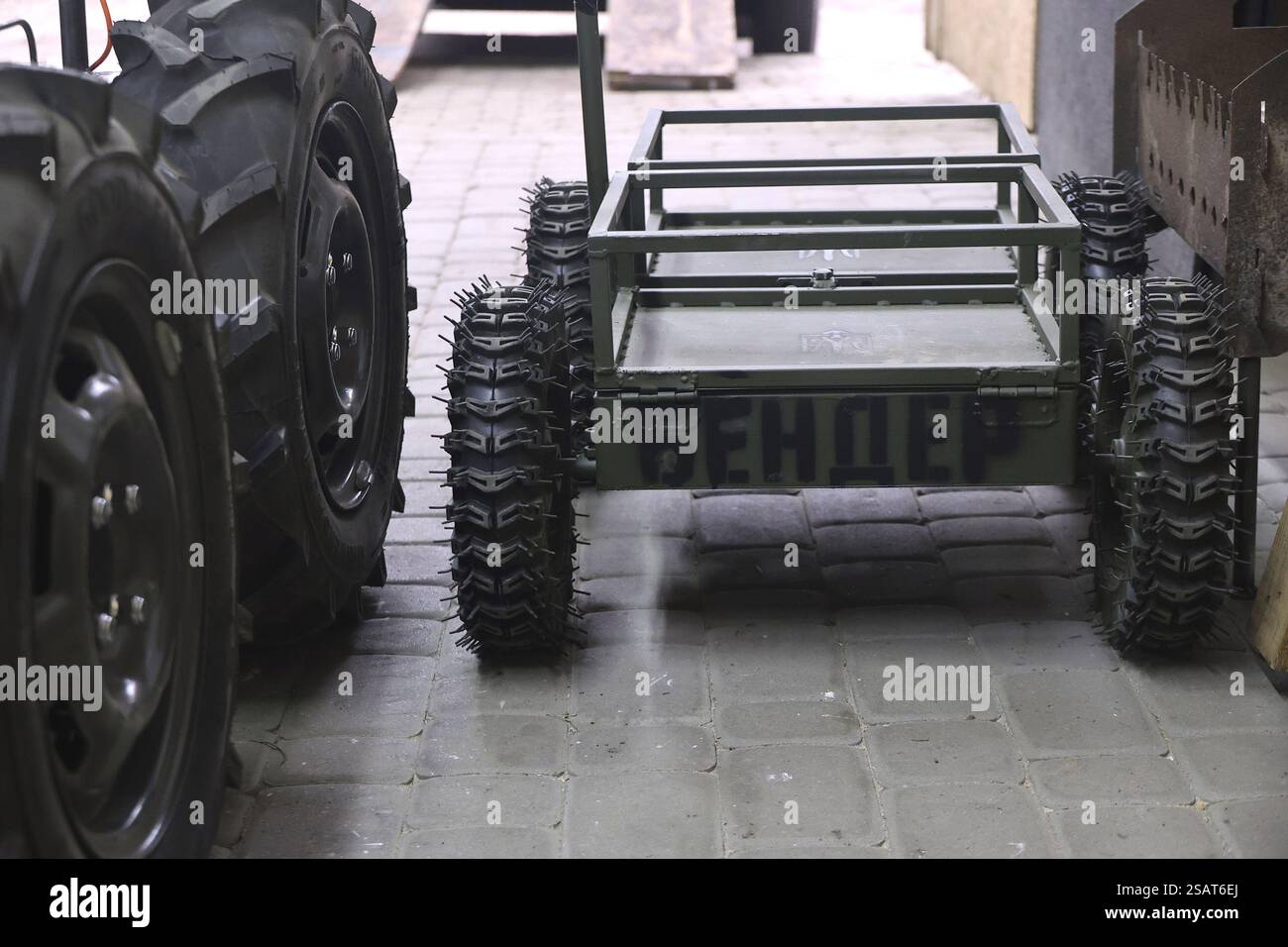 Non Exclusive: KHARKIV, UKRAINE - JANUARY 30, 2025 - A remote ...