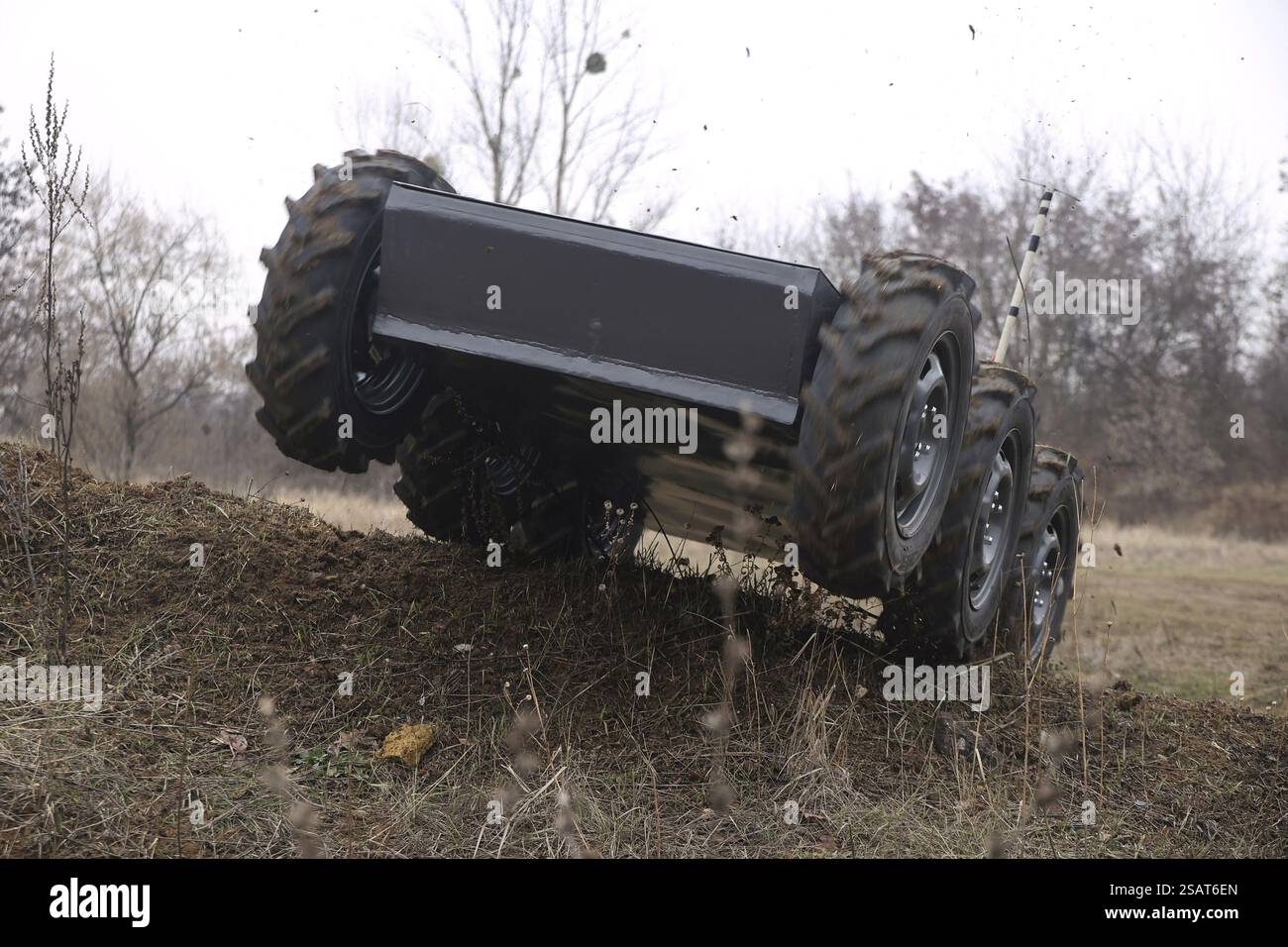Non Exclusive: KHARKIV, UKRAINE - JANUARY 30, 2025 - A remote ...