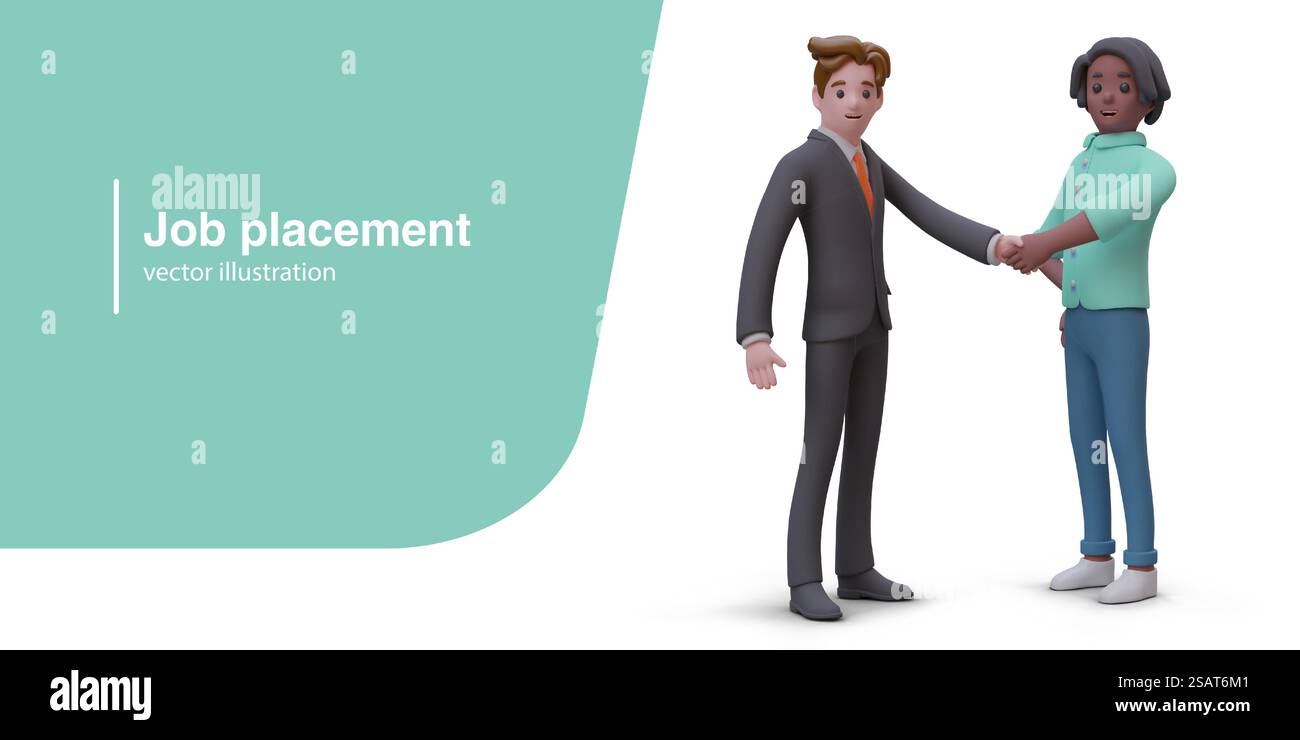 Placement concept. Work of personnel department. Hiring employee ...