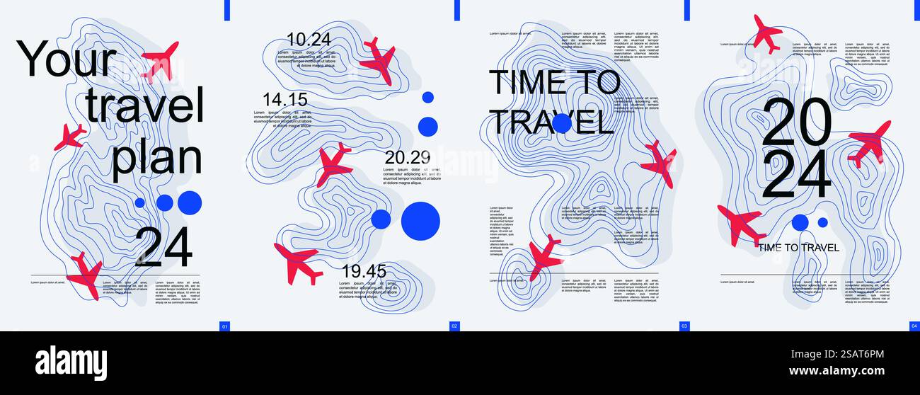 Travel modern banner with trendy minimalist typography design. Poster ...