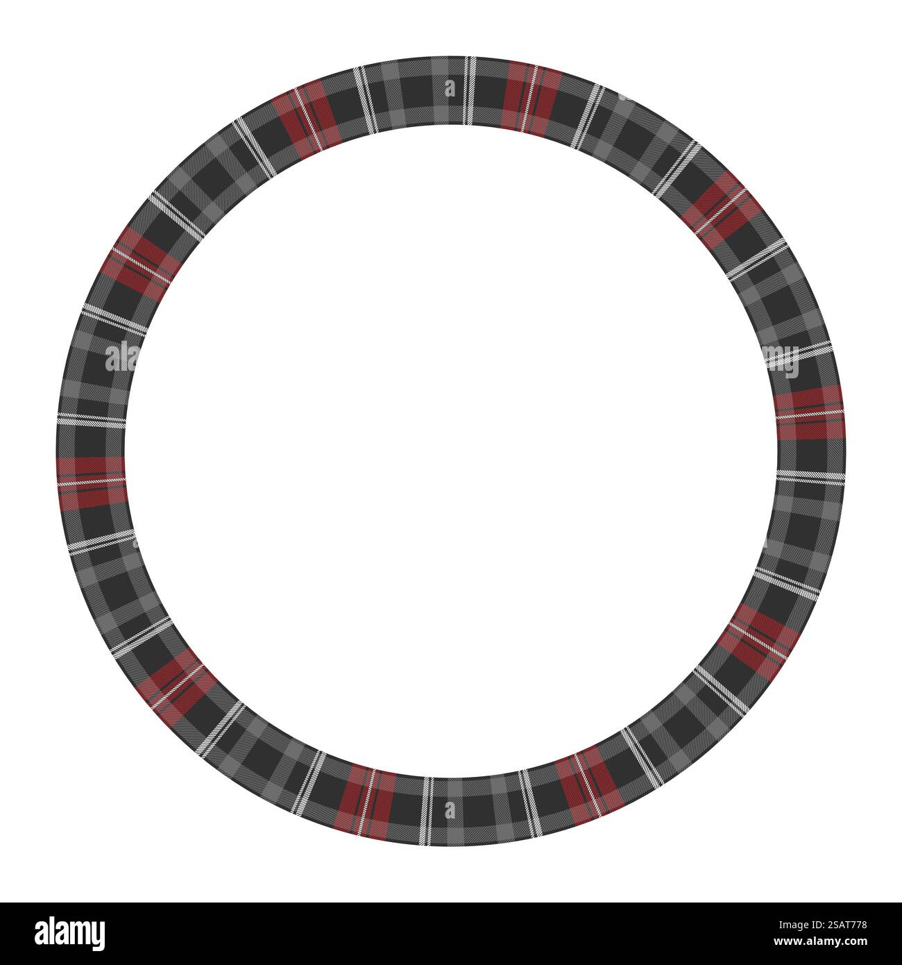 Round frame vector vintage pattern design template. Circle border ...