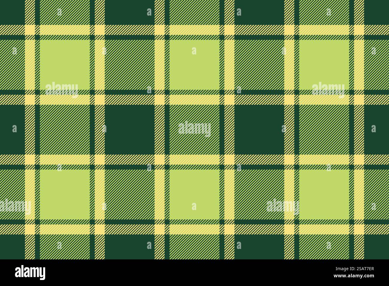 Green tartan plaid seamless texture. Vector illustration. Flat design ...